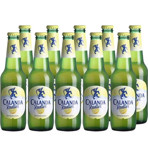 Calanda Radler Zitrone 2% – 10 x 33 cl EW - Kompakte Weekender Bags ...